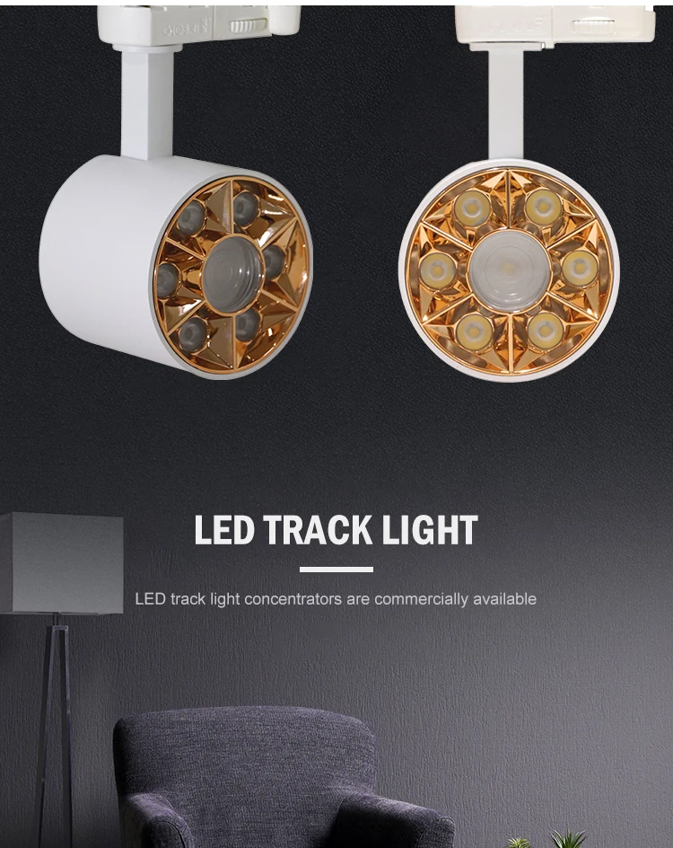 Okeli New Trend White Black Aluminum Adjustable Angle Spotlight Smd 8w ...