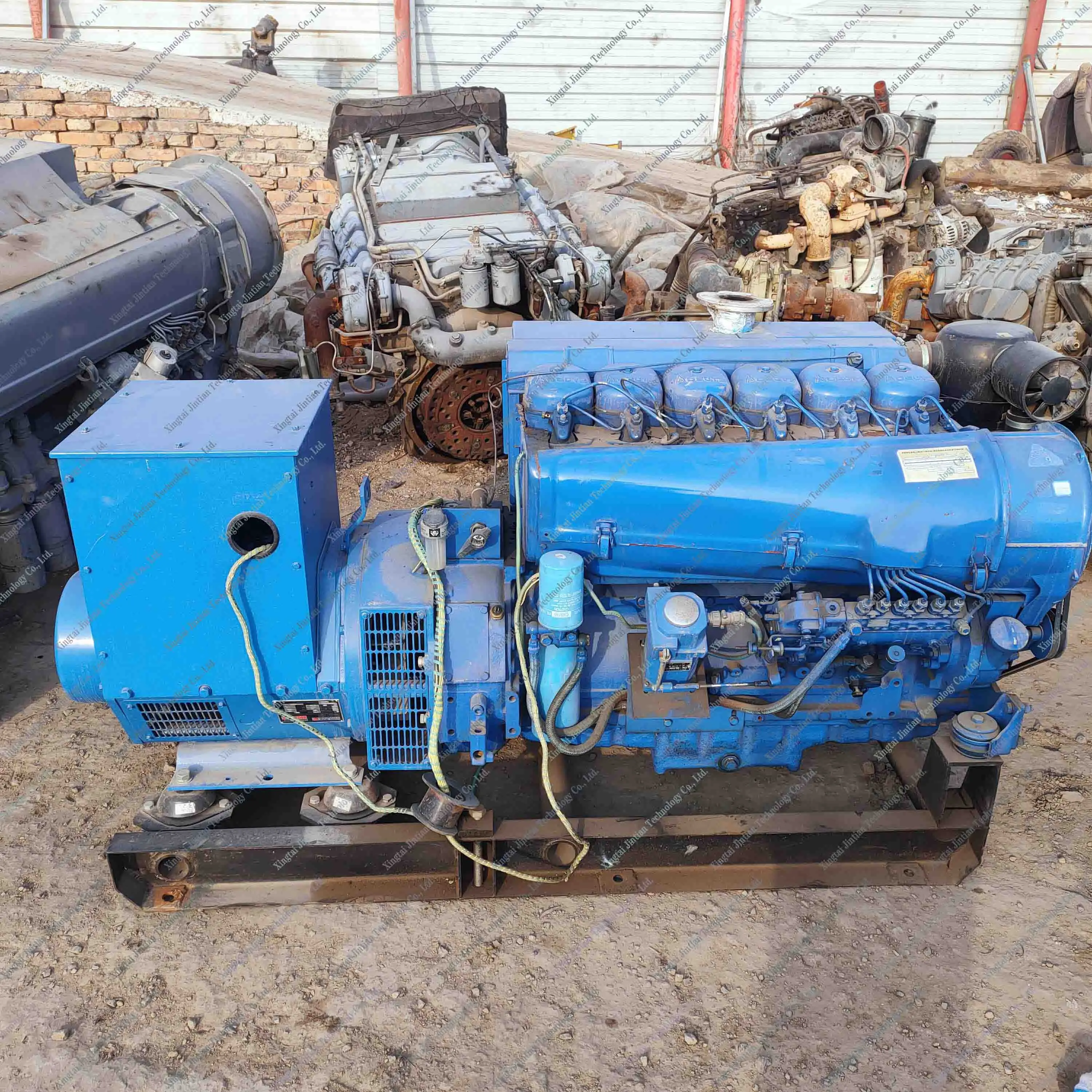 High Quality Used 50kw F6L912 air Cooled diesel Generator for Sale ...