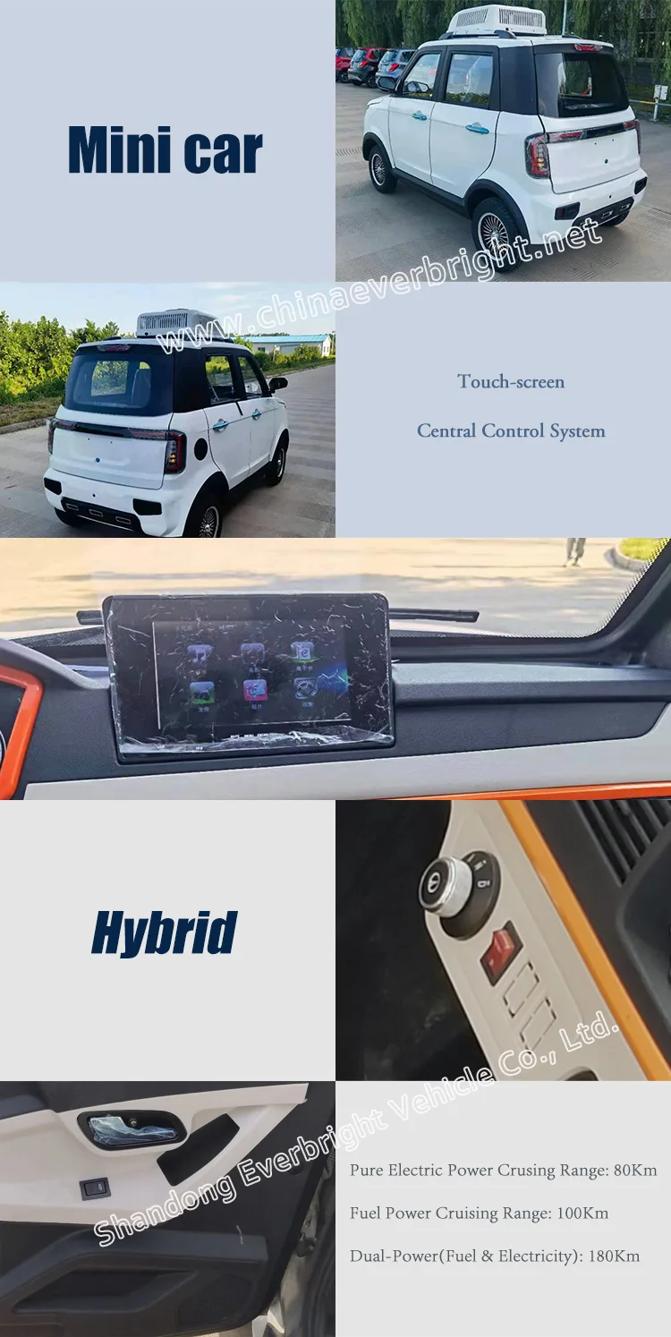 2024 Smart Mini Car - High Speed Electric EV with LED