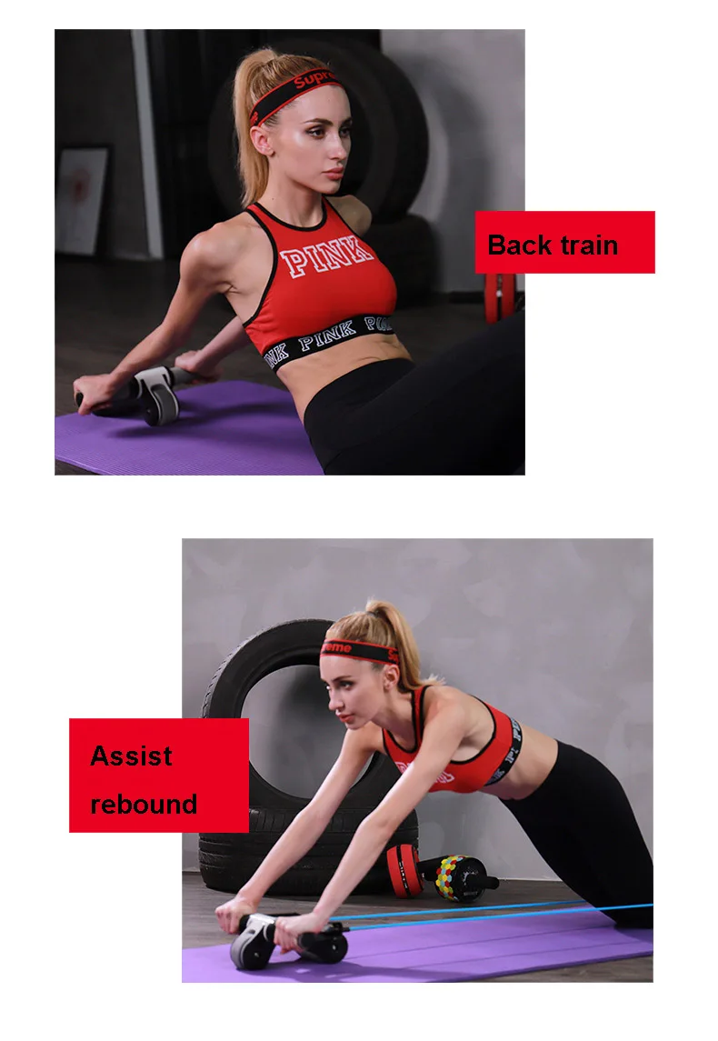 2023 Foldable Ab Roller Wheel Without Counter - Buy Foldable Ab Roller ...