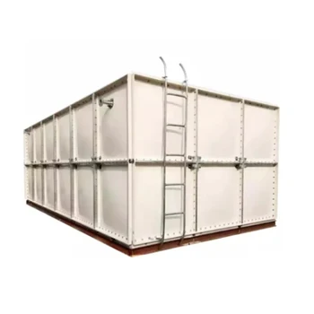 500m3 Galvanized Steel Gi Panel Assembled Square Sectional Fire Water ...