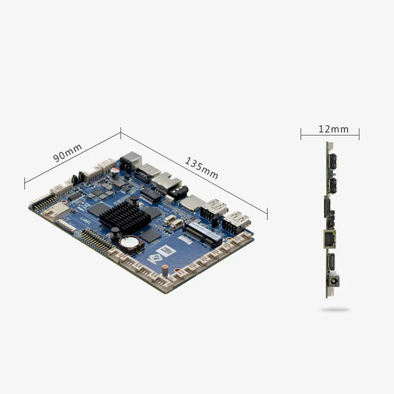 Arm Based Motherboard With 1*rj45 Eth 1*wifi/bt 1*gps 1*mini-pcie(4g ...