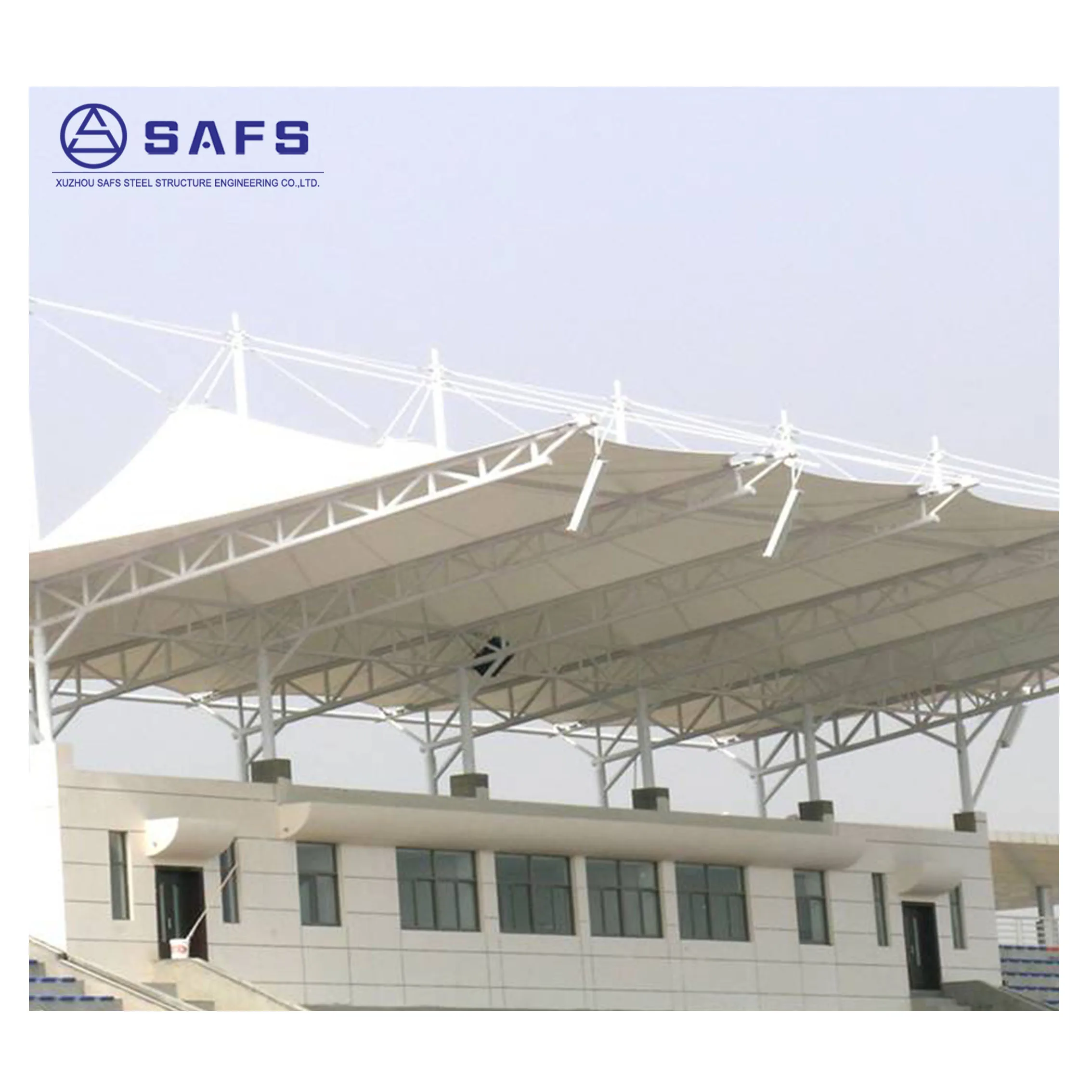 School Gymnasium Steel Structure Stand Building - Buy Steel Truss ...