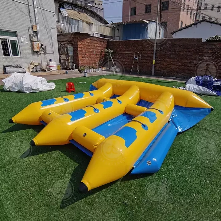 Inflatable Flyfish 6 Person Banana Boat - Water Fun Toy