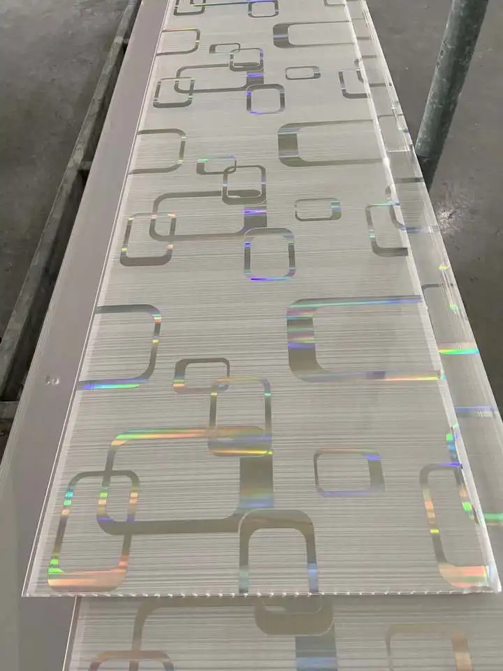 Stamping a Ceiling - Durable PVC Panels for Office Buildings