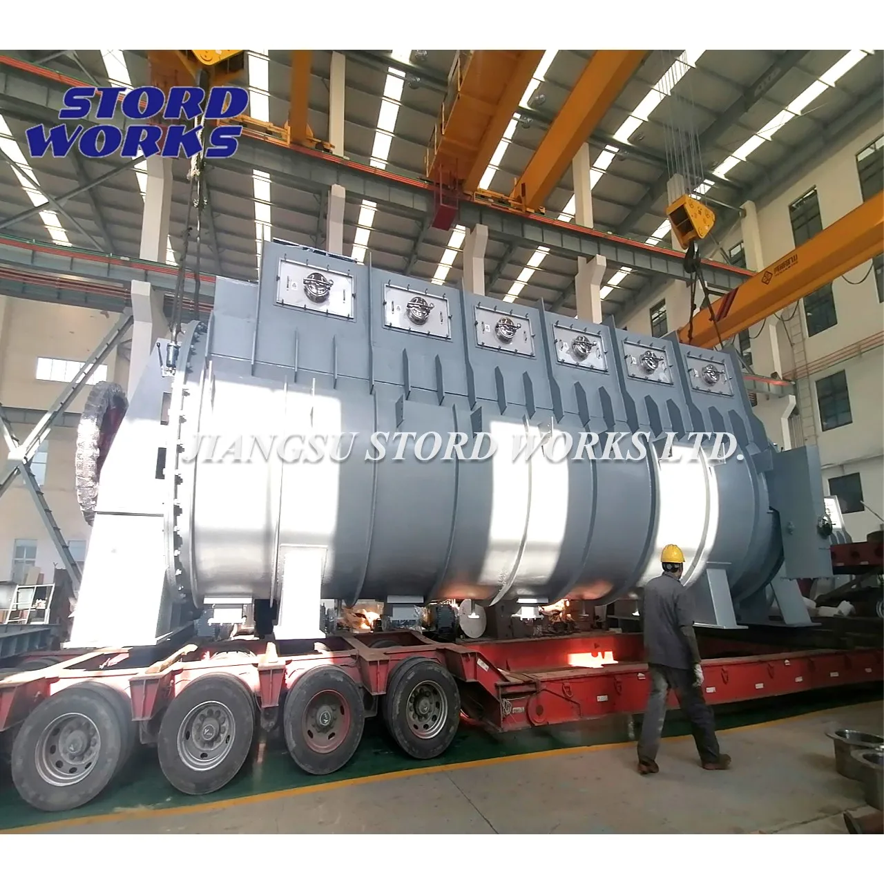 Stordworks Rotary Sludge Disc Dryer - Efficient Moisture Removal