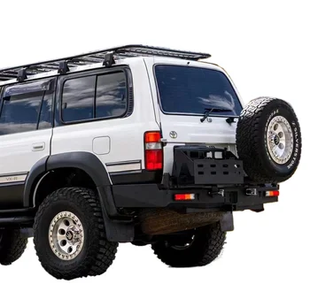 Manx4 Top-level 4x4 Rear Bumper For Toyota Landcruiser Lc80 - Buy Rear ...
