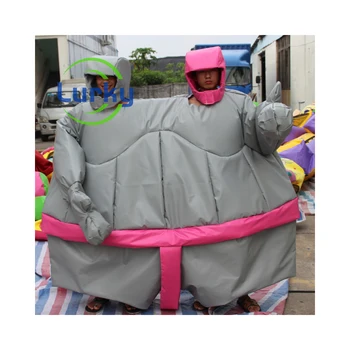 Adults Inflatable Twin Sumo Wrestling Suits Set For Interactive Team ...