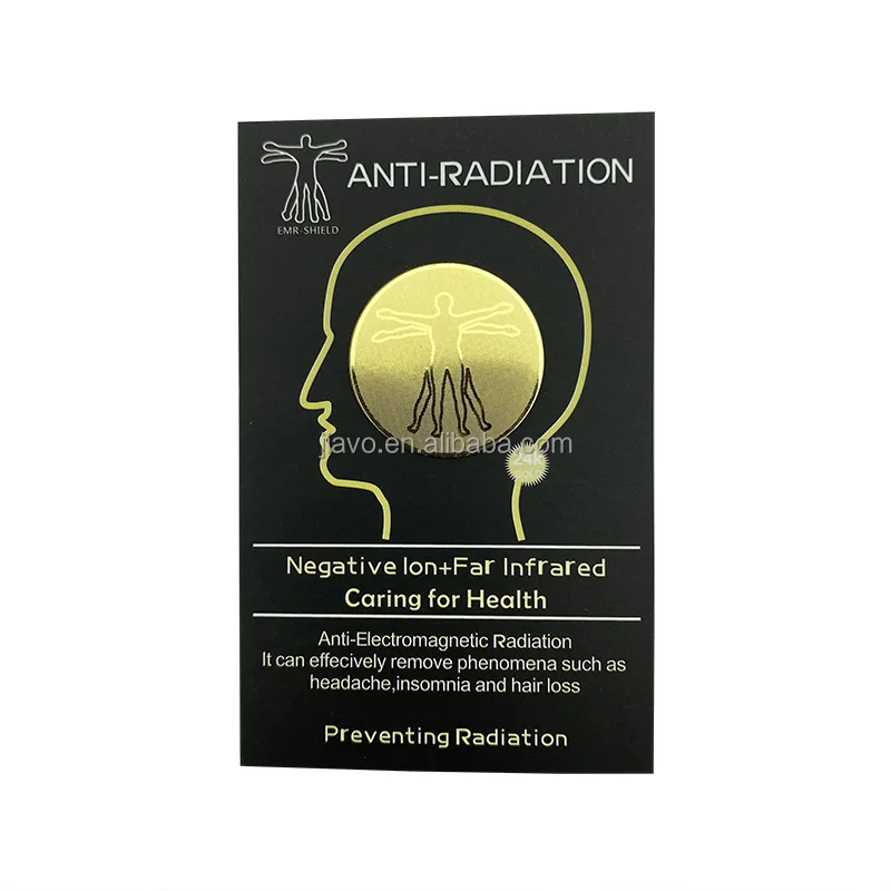 Silver Quantum Shield Anti Radio Radiation Protector Sticker for Mobile ...