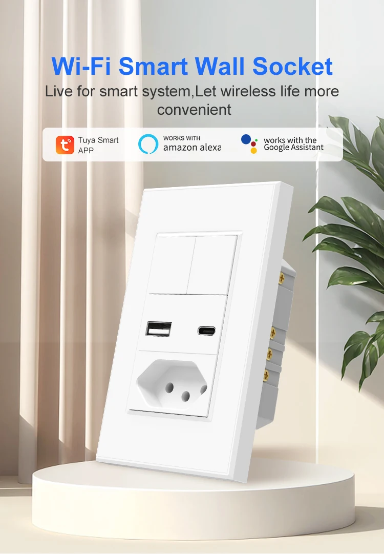 Milfra Wifi Smart Switch - 2 Way Remote Control Interruptor