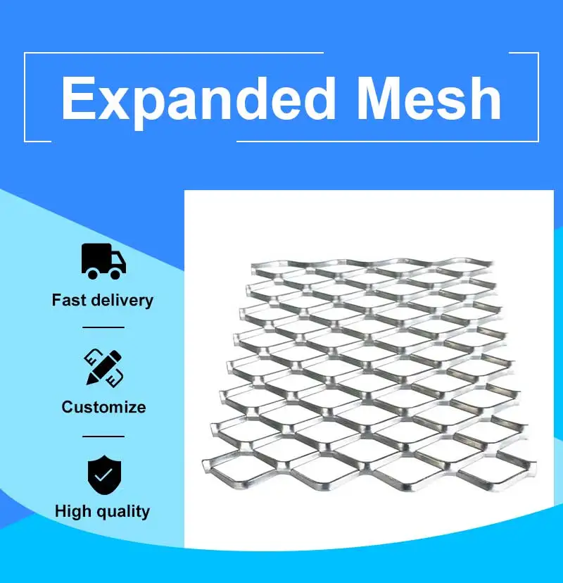 4ft X 8ft Sheets Expanded Metal Mesh 4x8 Sheets Expanded Metal ...