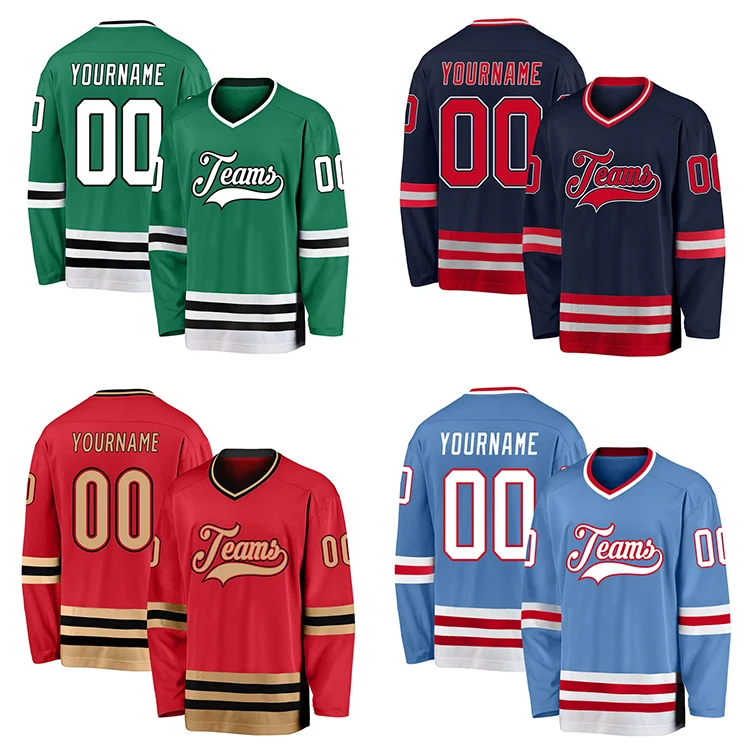 Sublimated Ice Hockey Jerseys Custom Reversible Hockey Jerseys - Buy ...