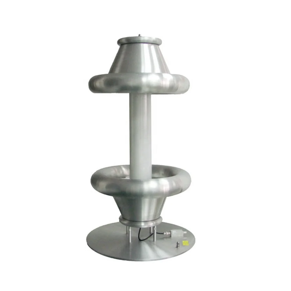 150kV High Frequency Voltage Divider With DMM and Oscilloscope ...