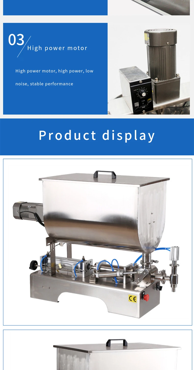 Upgraded Model Sesame Paste Mixing Stirrer Filling Machine With ...
