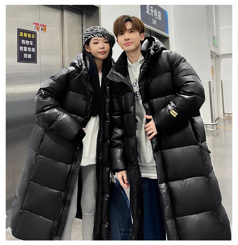 Men's Down Coat Couples Winter Coats Hooded Down Jacket - Buy Men's ...