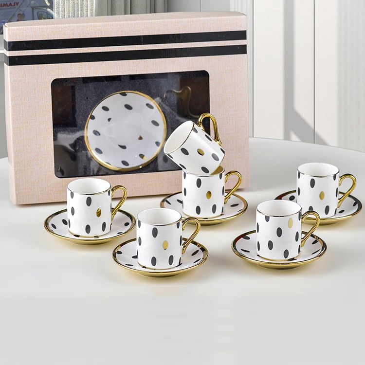 Wholesale Gift Box Luxury Porcelain Turkish Coffee Mug Latte Espresso ...
