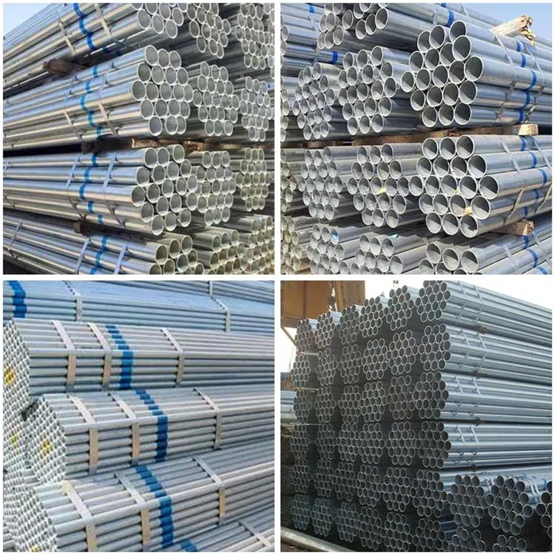 Gi Pipe Oem Smls Round Hole Section Galvanized Steel Clear Oiled ...