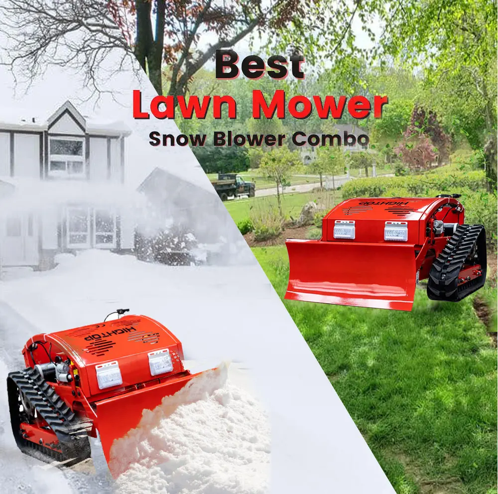 Lawn Mower and Snow Blower Combo - Efficient Garden Robot