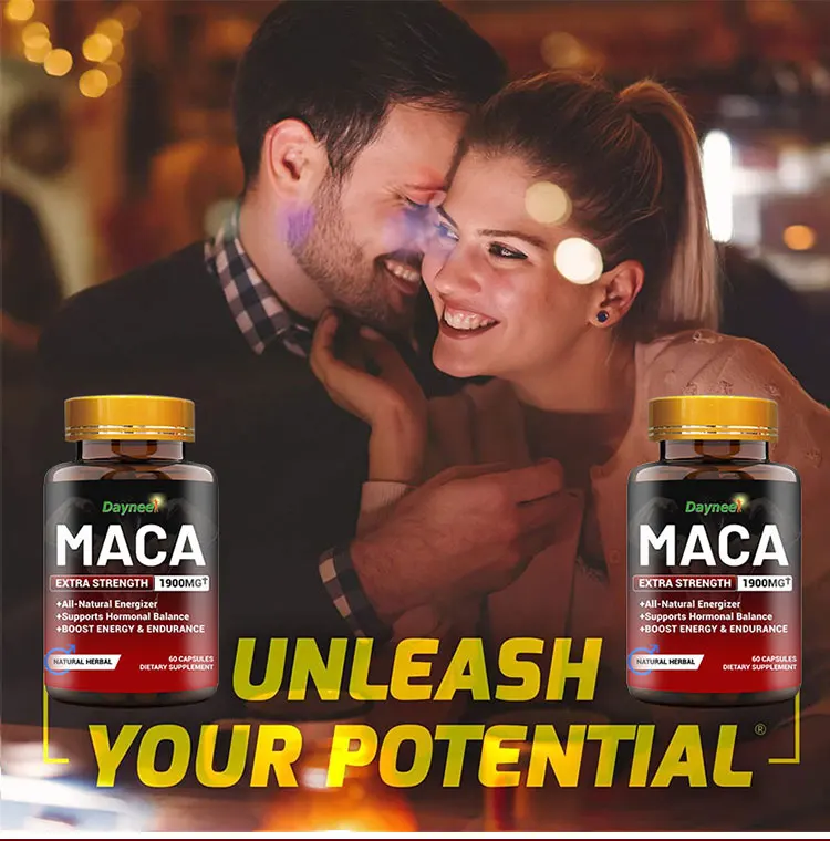Maca Root for Men - Enhance Libido & Energy Supplements