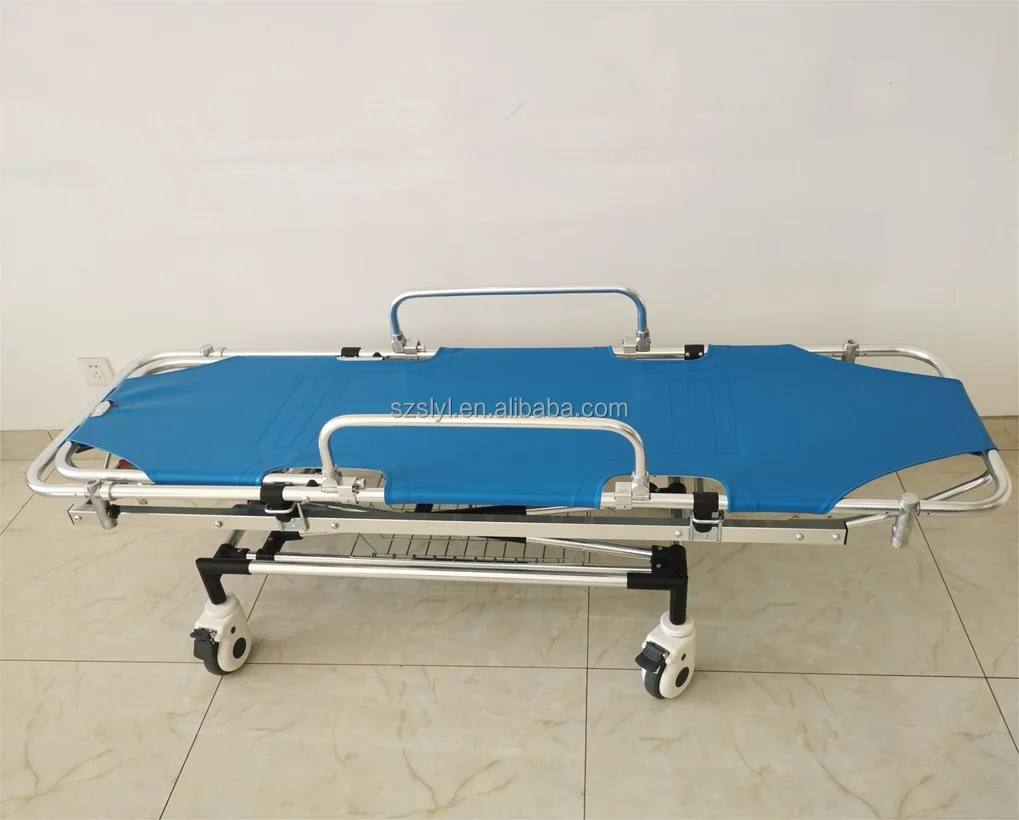 Manual Hospital Trolley Patient Transfer Trolley And Transportation ...