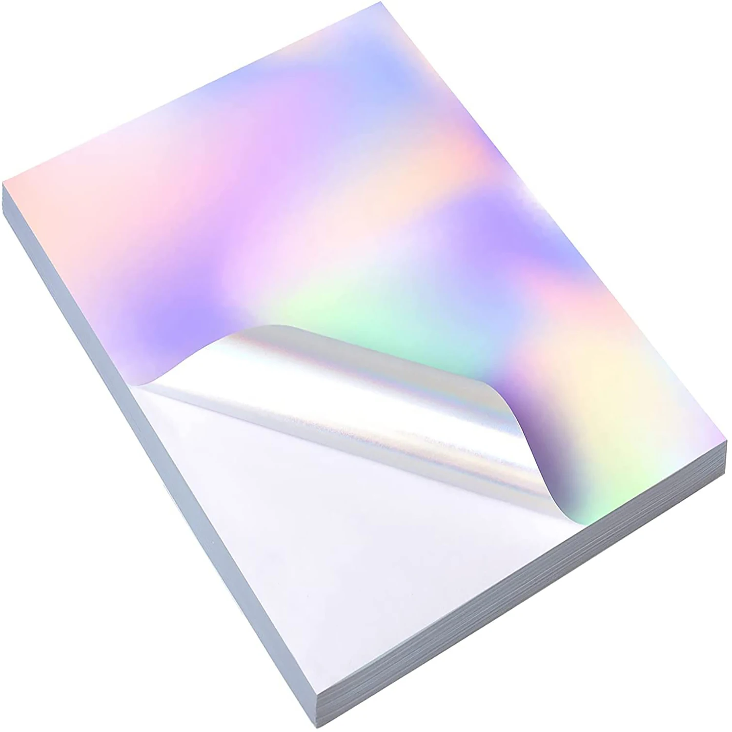 Printable A3 Vinyl Sticker Paper - Holographic Adhesive Film