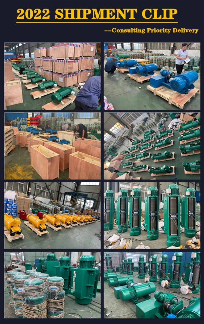 Ton Rope Wire Crane Winch Lift 2 Tons - Electric Hoist
