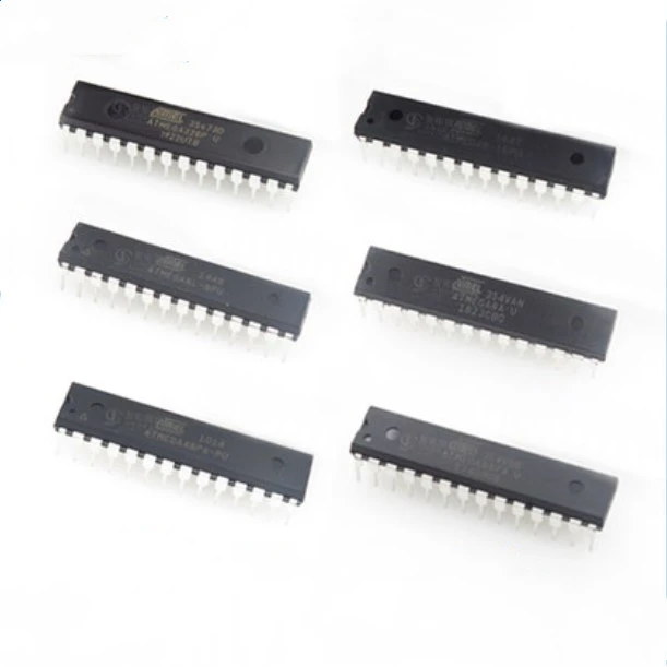 original 8-bit microcontroller ic QFP DIP ATMEGA 8A/48PA/88PA/328P-PU ...