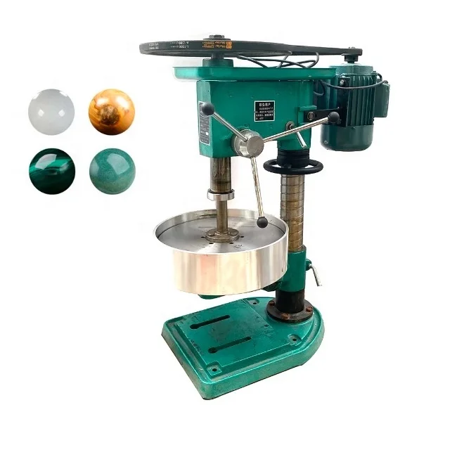 Automatic Gemstone Round Sphere Stone Bead Cutting Grinding Milling ...
