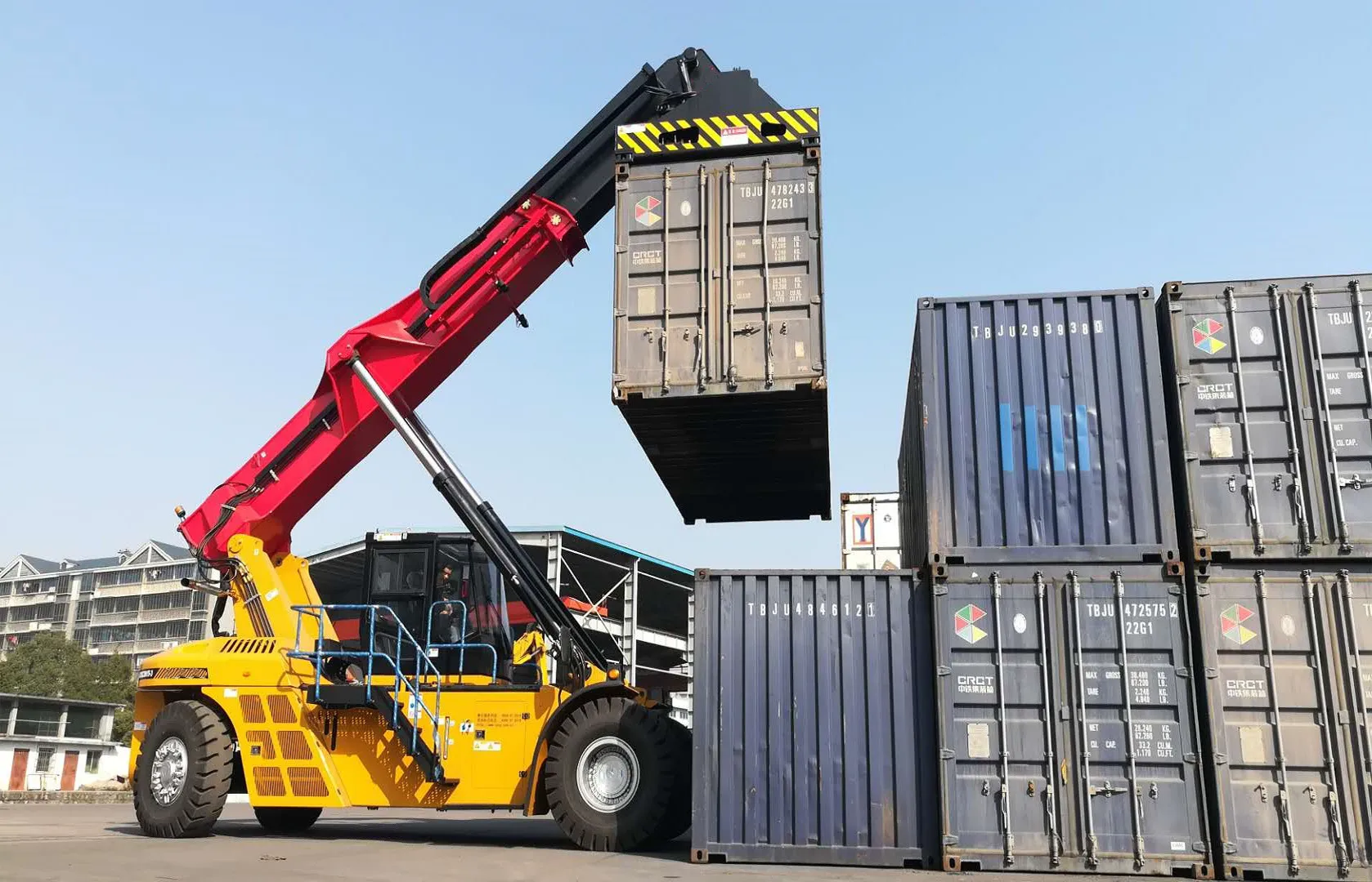 China New Container Reach Stacker 35 Ton - Reliable & Efficient