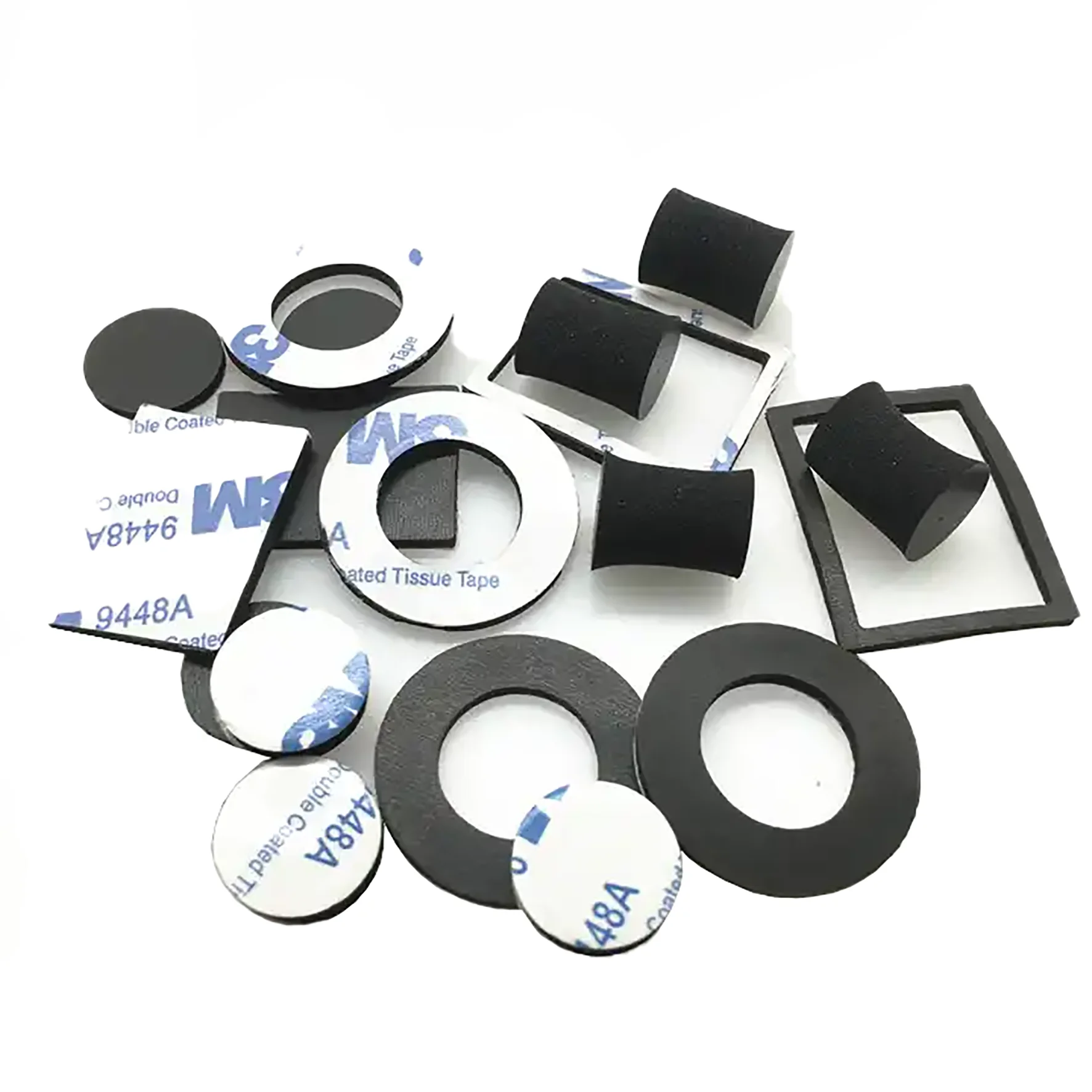 Customize Rubber Rings Seal Die Cut Self Adhesive Closed Cell Neoprene ...