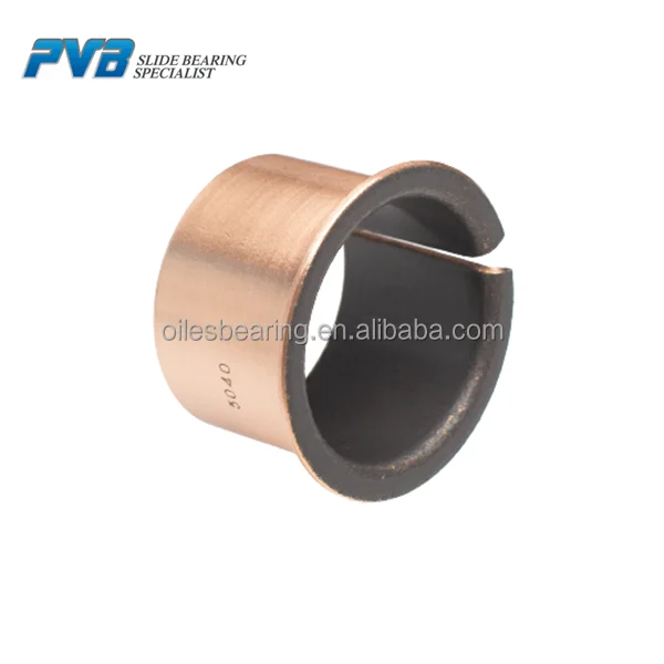 DU-B Flanged Bronze Bush Bearing - Durable & Self-lubricating
