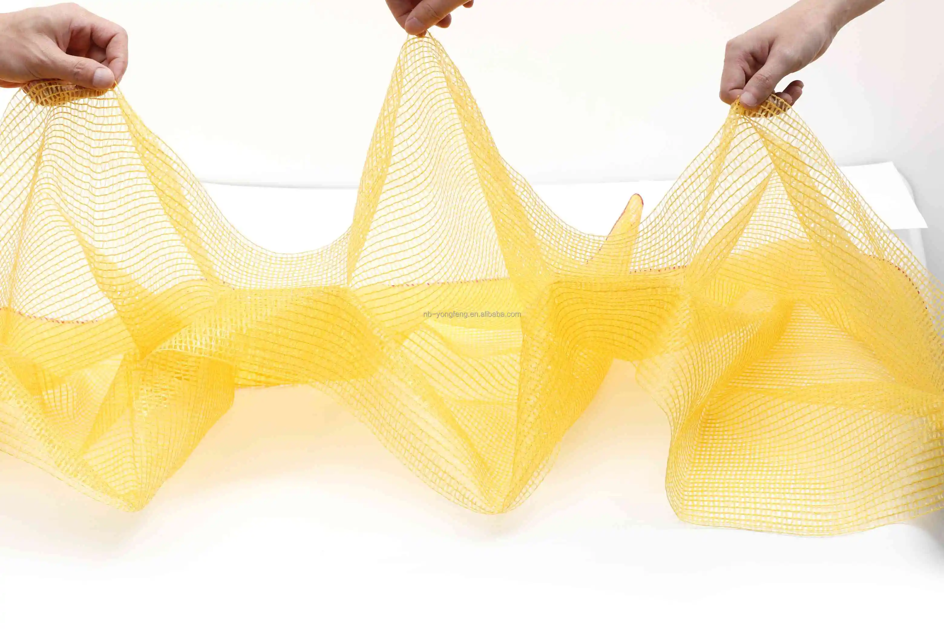 Raschel Bags in Roll with Custom Label for Automatic Packing Raschel ...