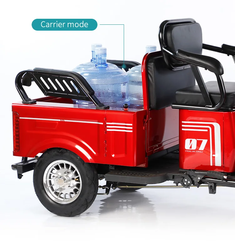 2023 High-Speed Electric 3-Wheel Car - 600W Dudu Tricycle