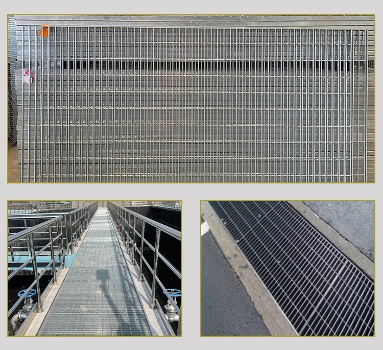 Stainless Steel Gratings Platform Metal Grating For Building Materials ...