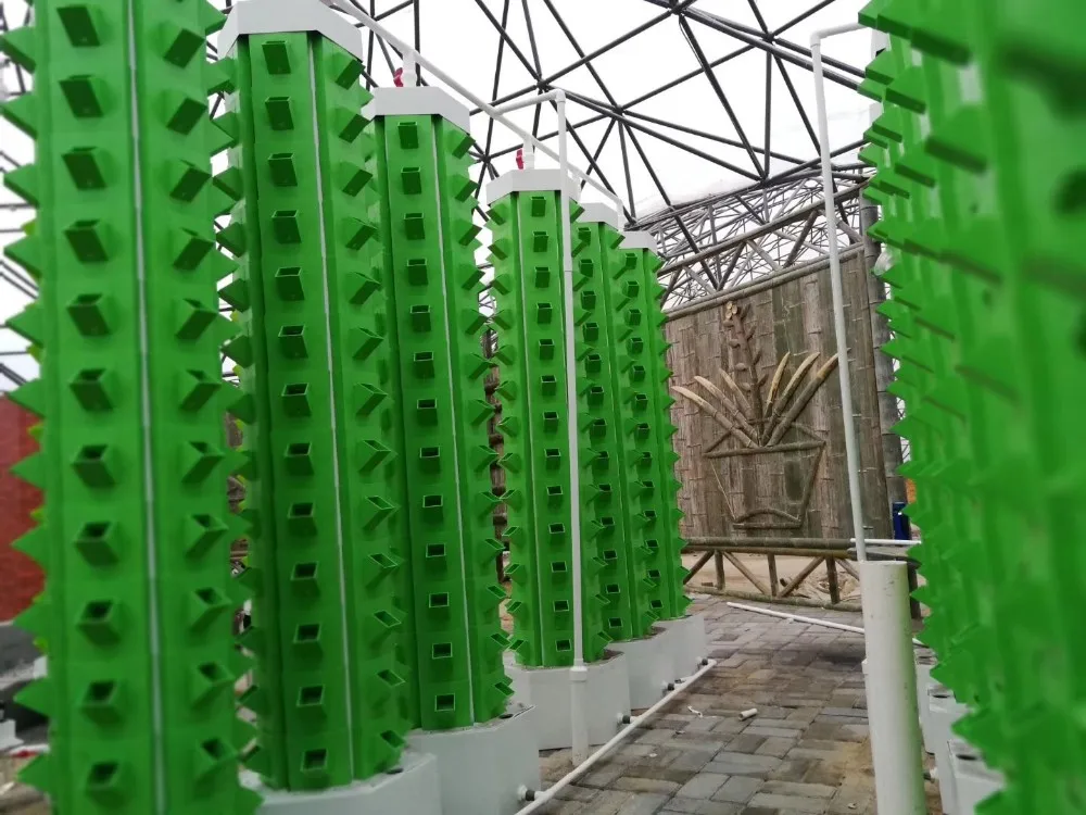 Skyplant Indoor Plant Vertical Tower Growing Systems Pvc Pipe ...
