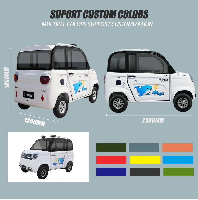 KEYU 4 Seater Electric Mini Car - Fun & Efficient Ride