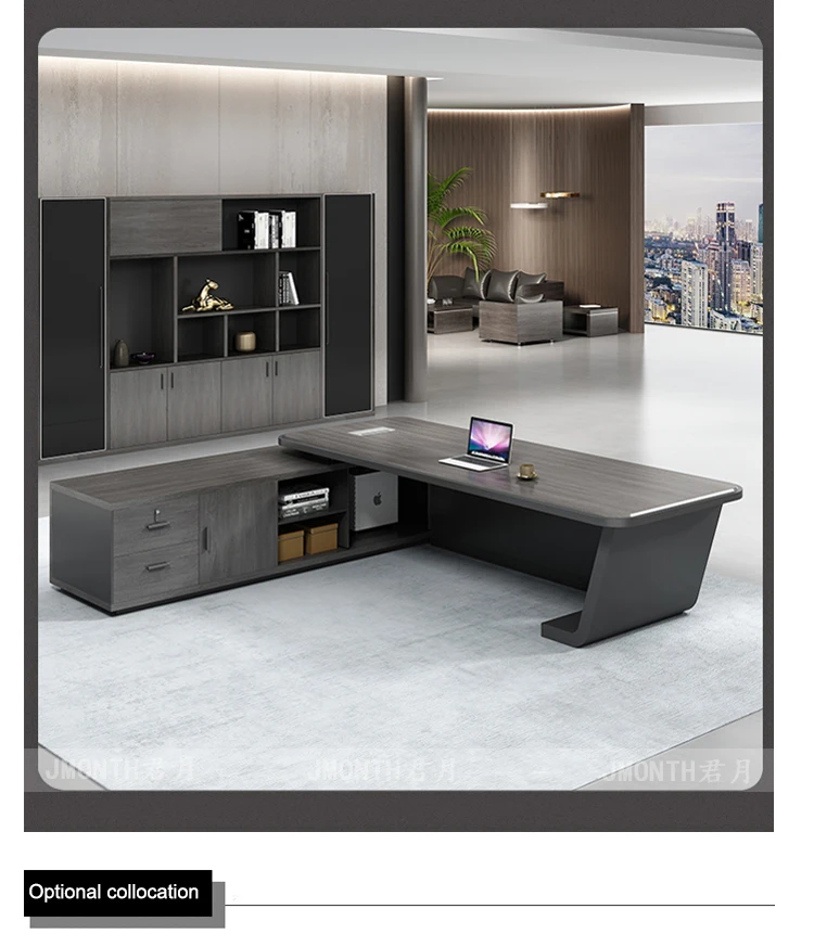 Luxury Big Boss Table Desk Design Home Office Executive