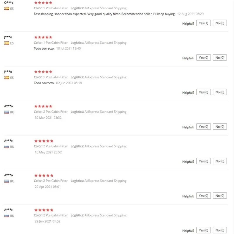 Air Filter For Volvo C30 C70 S40 V50 V70 Model 1.6l 1.8l 2.0l 2003 2004 ...