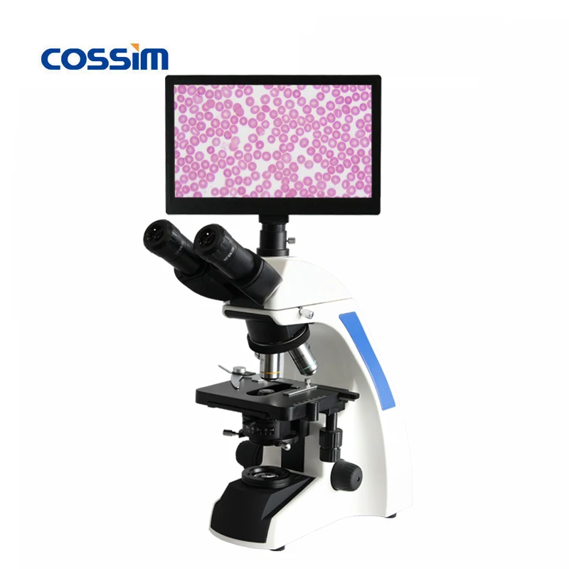 1000X Trinocular Video LCD Display Digital Biological Microscope