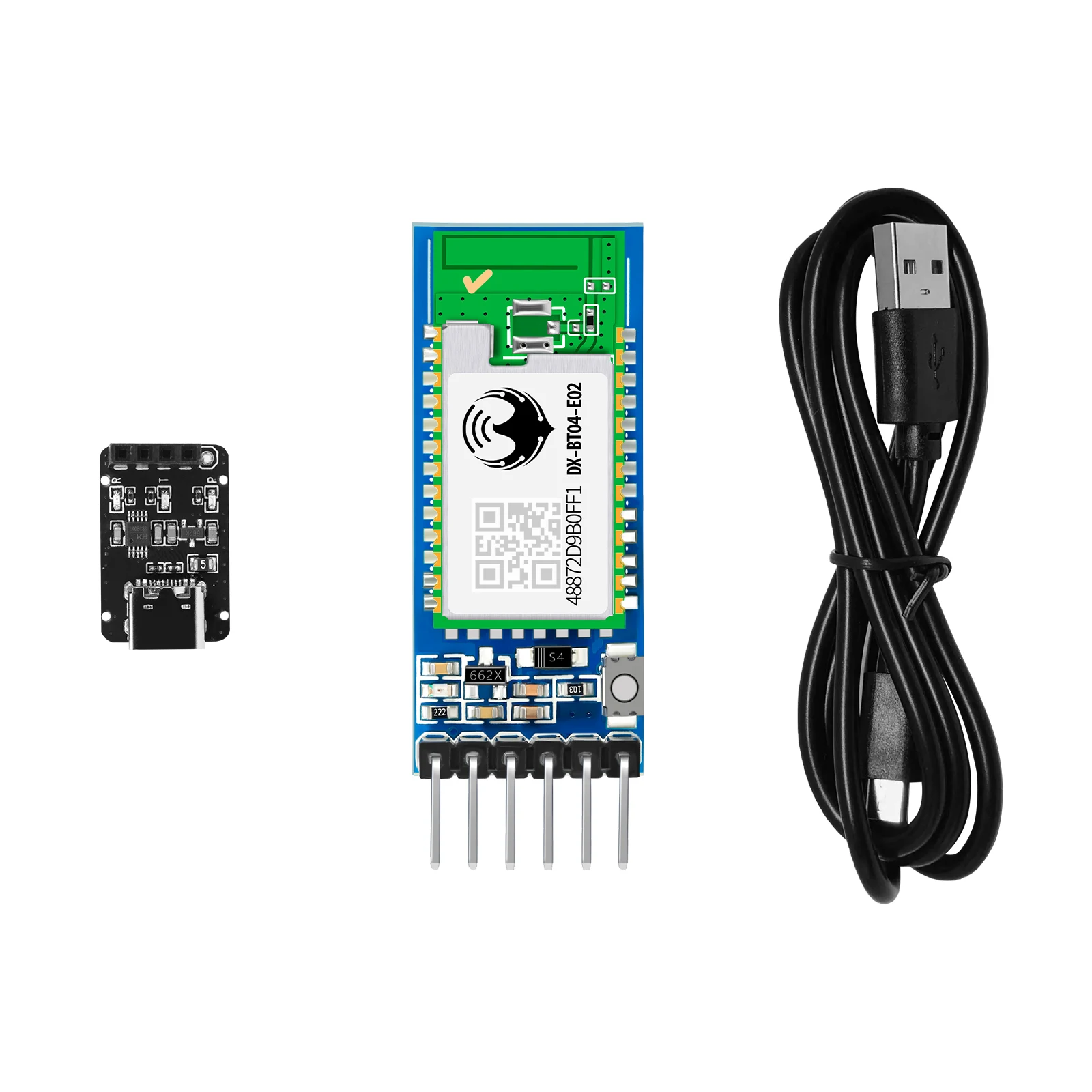 Dx-smart 블루투스 블 모듈 세트 Bk3432 Bt08-e05 듀얼 모드 Spp3.0 + Ble4.2 Ce 호환 Hc05 ...