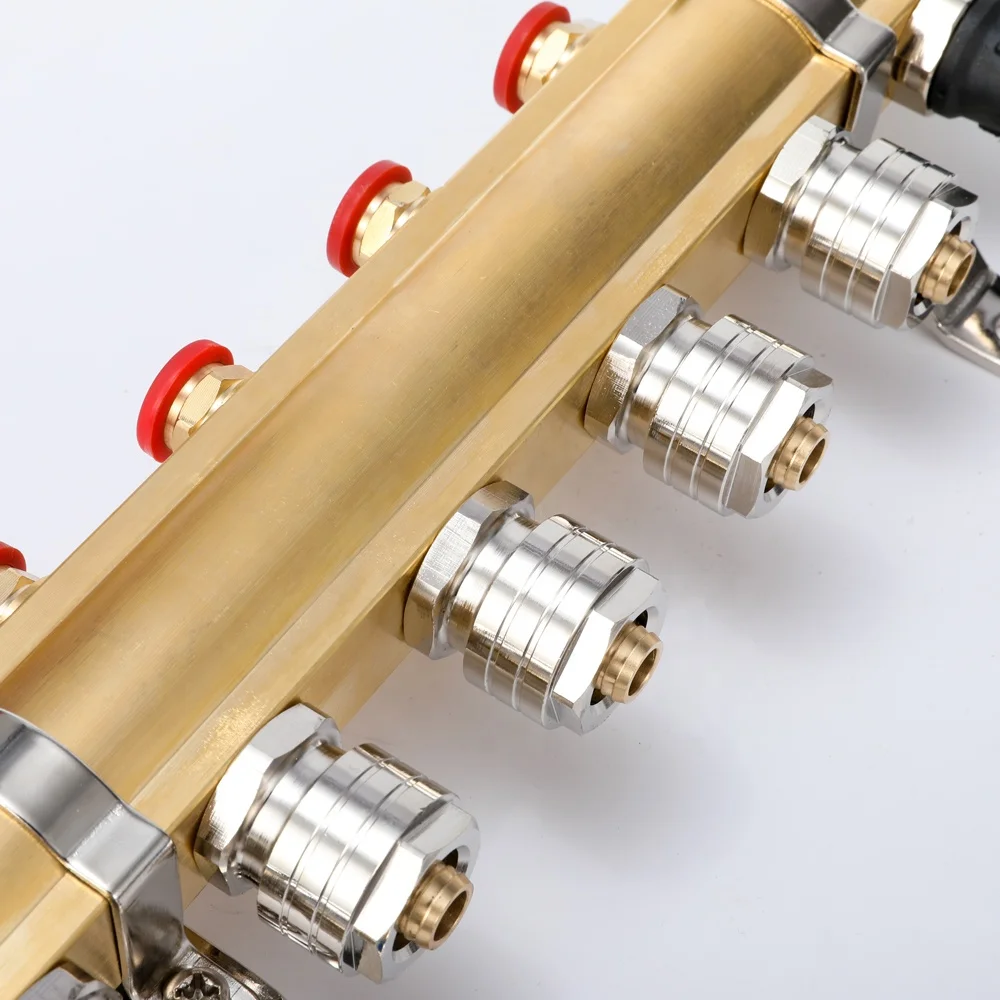 Plumbing Manifold Floor Heating System - Brass Water Manifold