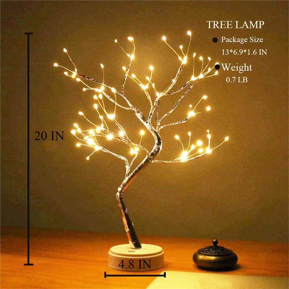 LED Tree Light - 108 LED USB Battery DIY Gift Decoration