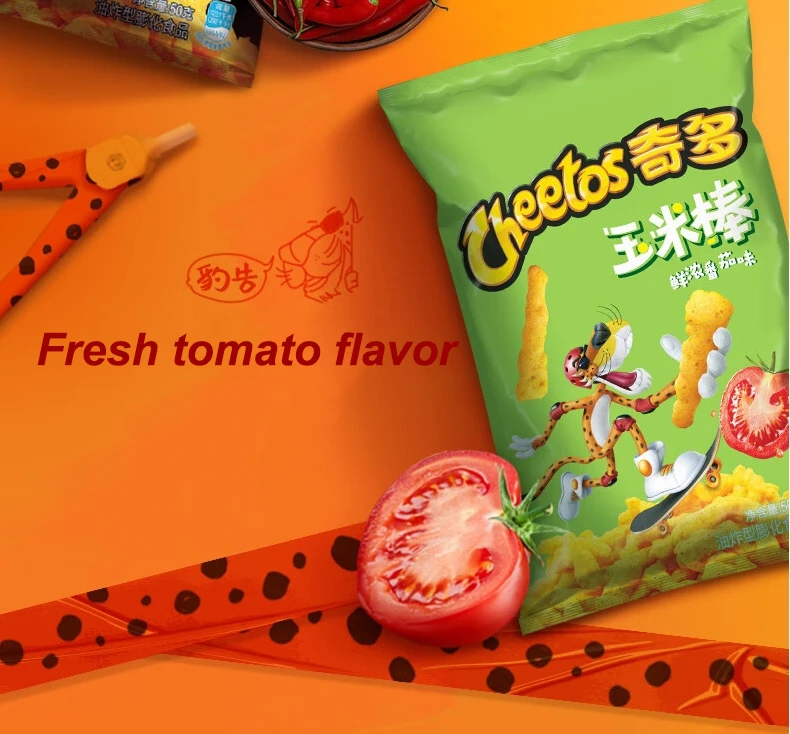 Wholesale Cheetos Chips Exotic Snacks Puffed Food Chinese Cheetos Snack Food Cheese Crispy