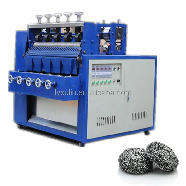 Automatic Scrub Cloth Feeding Machine Sponge Pad Wire Weaving Machine ...
