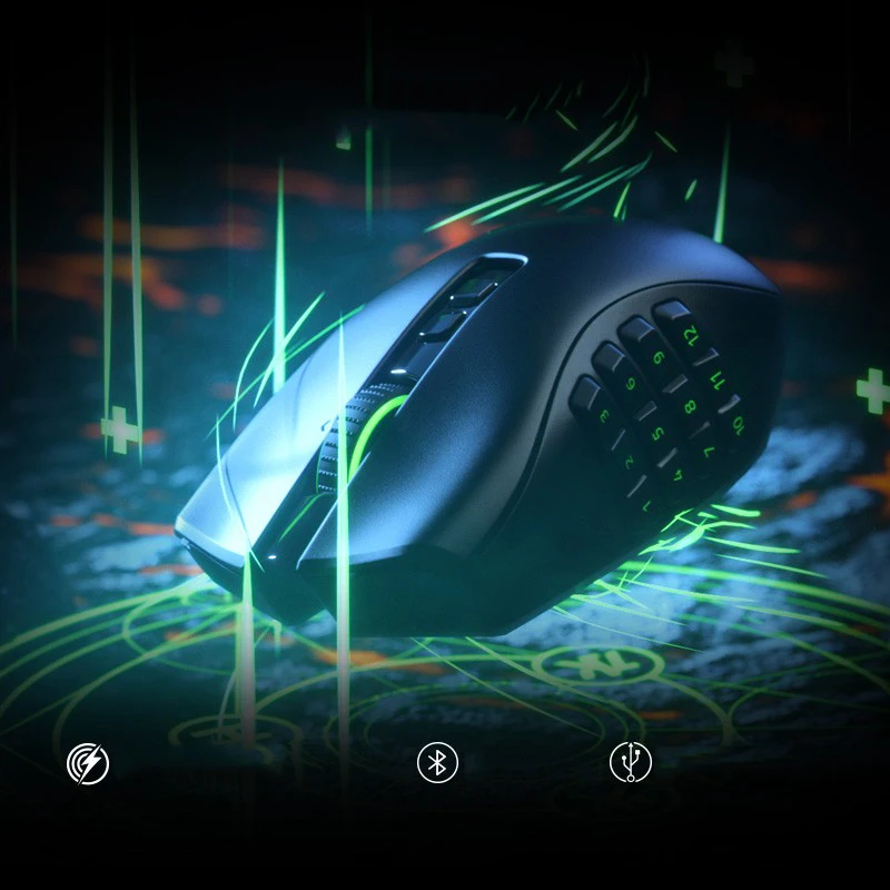 Original Naga Pro Rgb Three Model Gaming Mouse 20000 Dpi With Focus+ ...