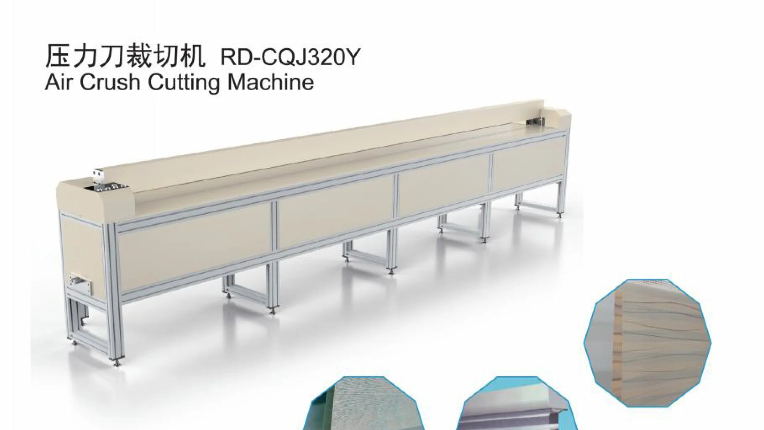 Air Crush Cutting Machine For Cutting Soft Sheer Blinds Zebra Blinds ...