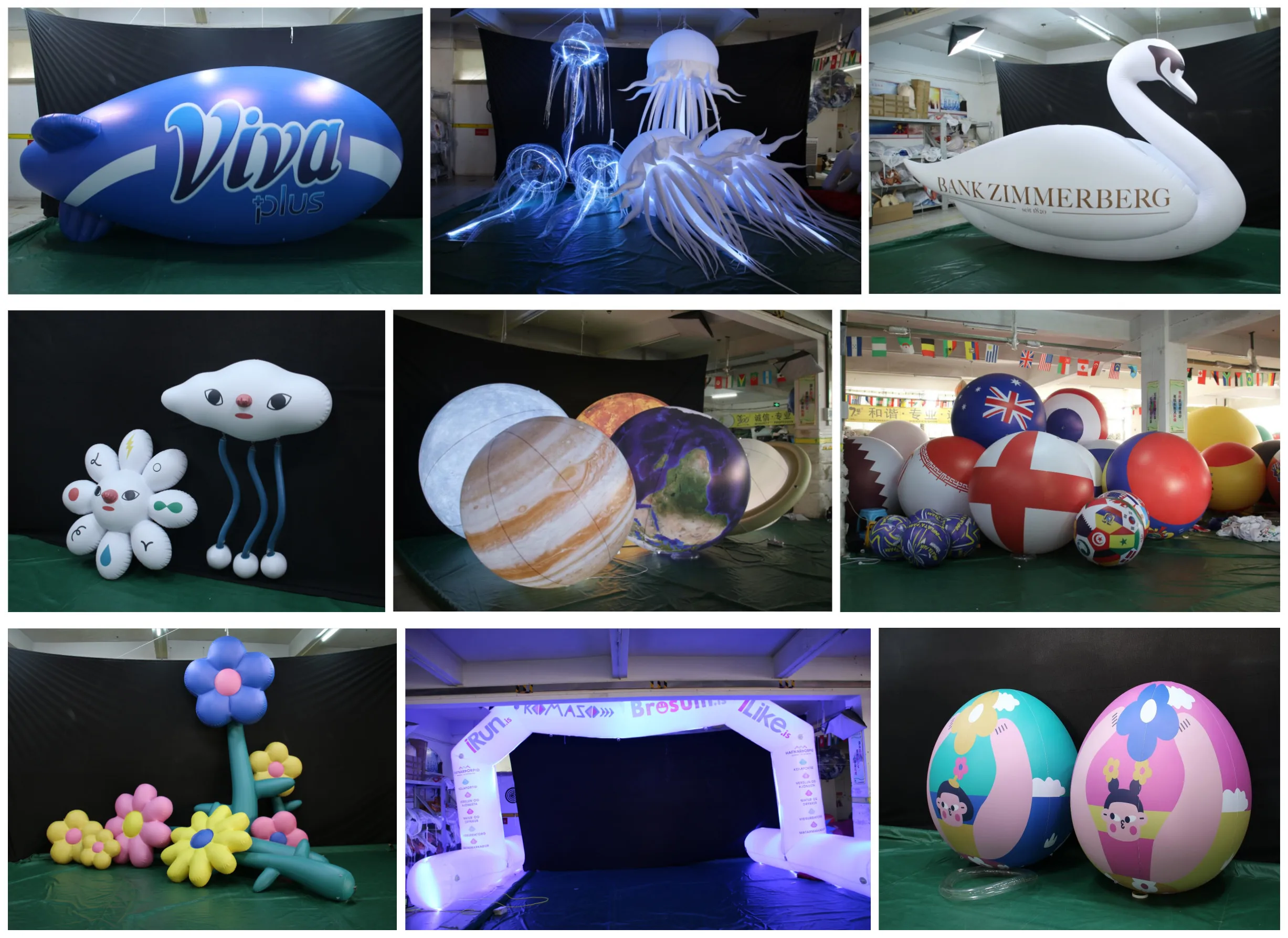 Decoration Type Giant Inflatable Silver Chrome Heart Balloon Inflatable ...