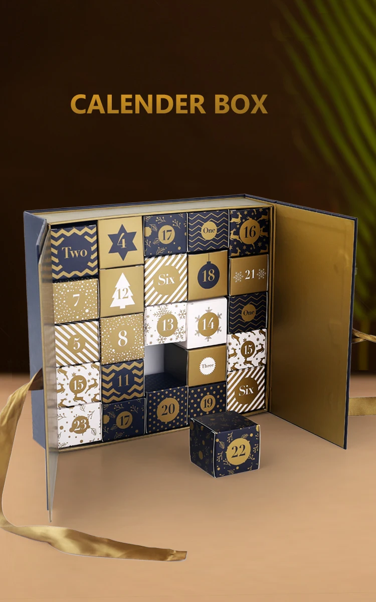 Customized Calendar Gift Box Calendario Adviento Chocolate Advent ...