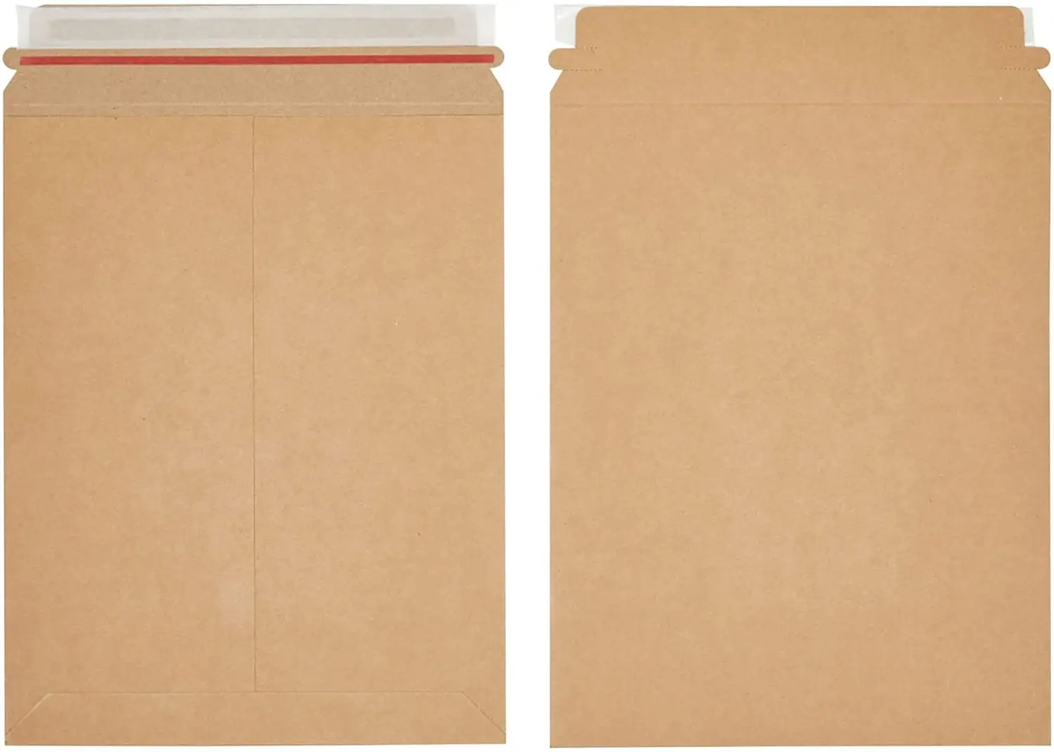 Comostable Customise Rigid Large Folded 700 Gsm 5x7 Brown Mailing ...