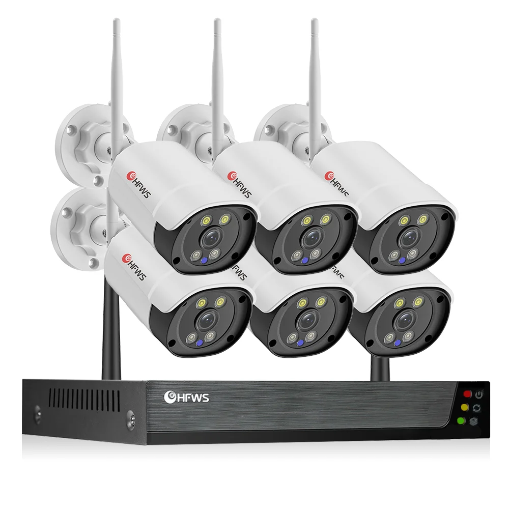 Home Security Camera Cctv Surveillance System Wireless 8ch 1080p Nvr Hd ...